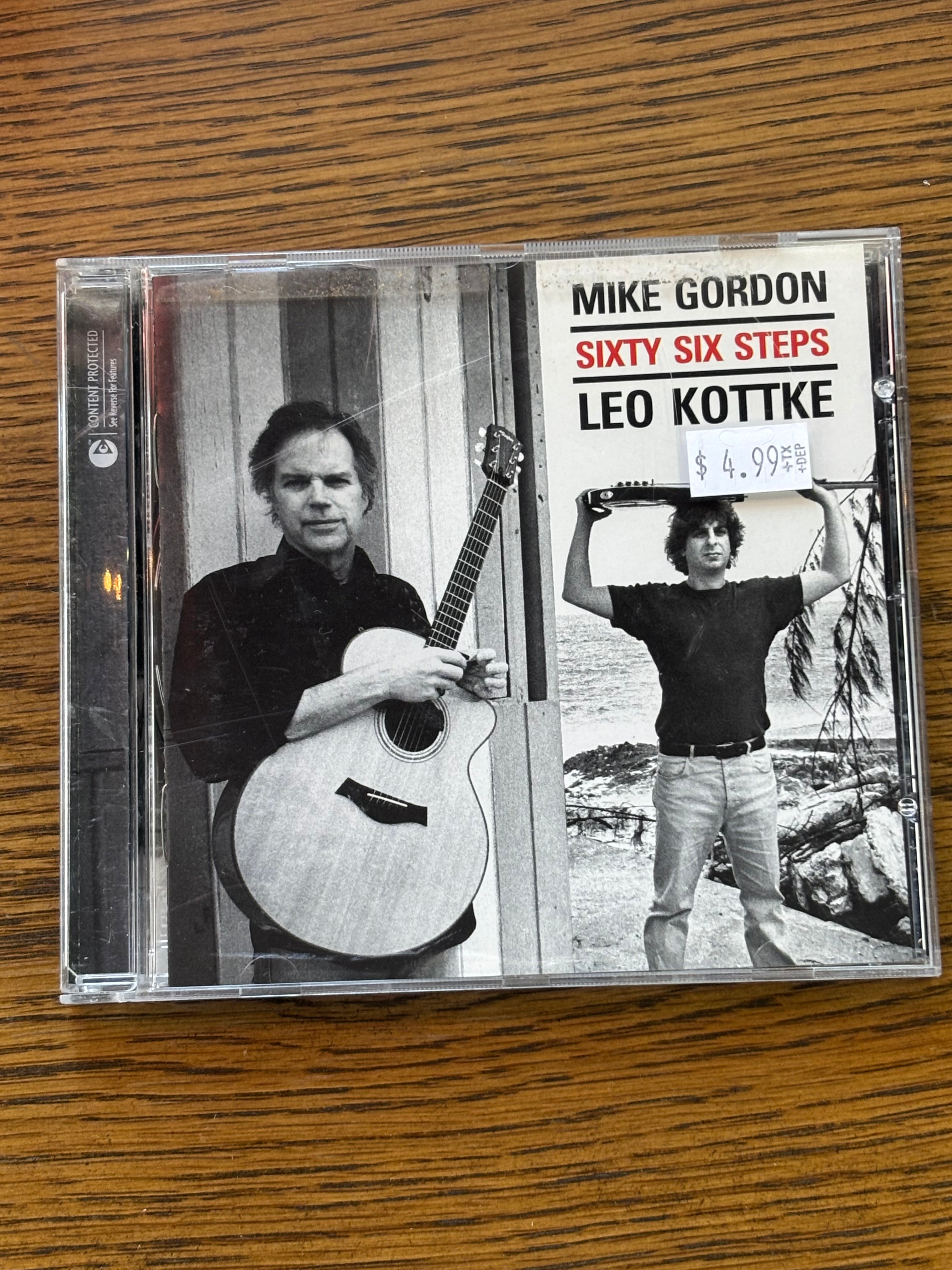 Mike Gordon & Leo Kottke - Sixty Six Steps CD – Under The Radar Records