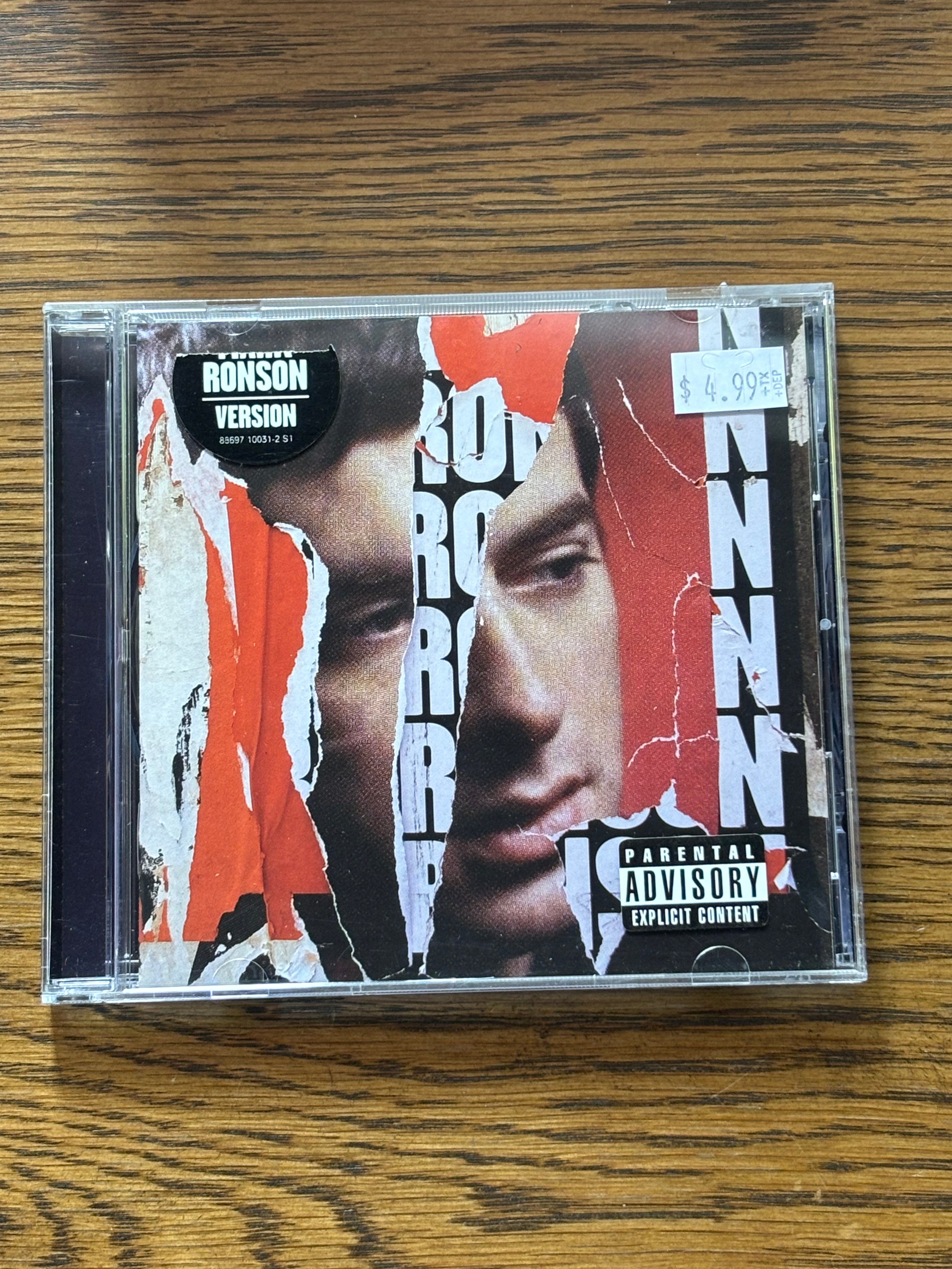 Mark Ronson - Version CD – Under The Radar Records