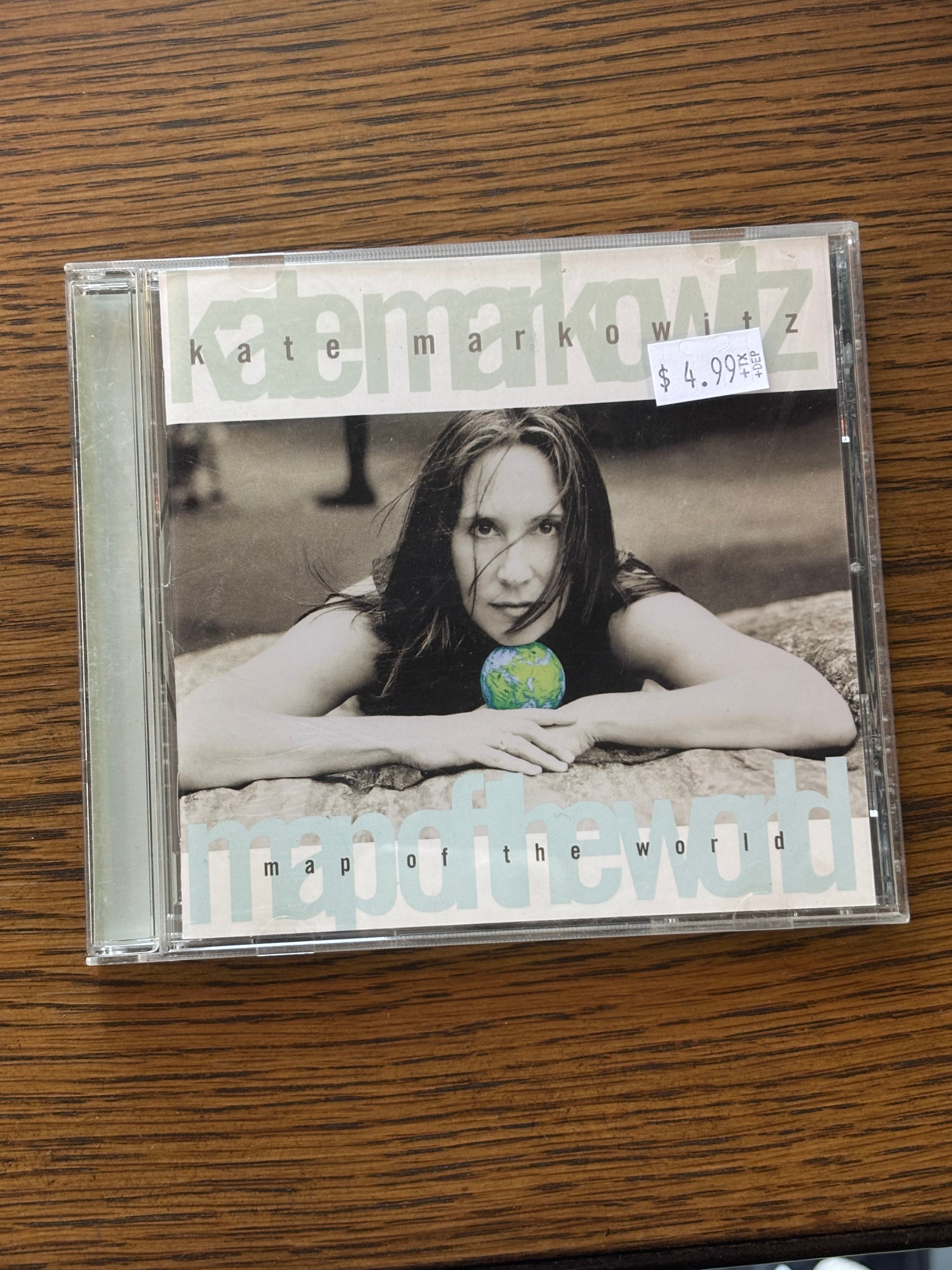 Kate Markowitz - Map of the World CD – Under The Radar Records