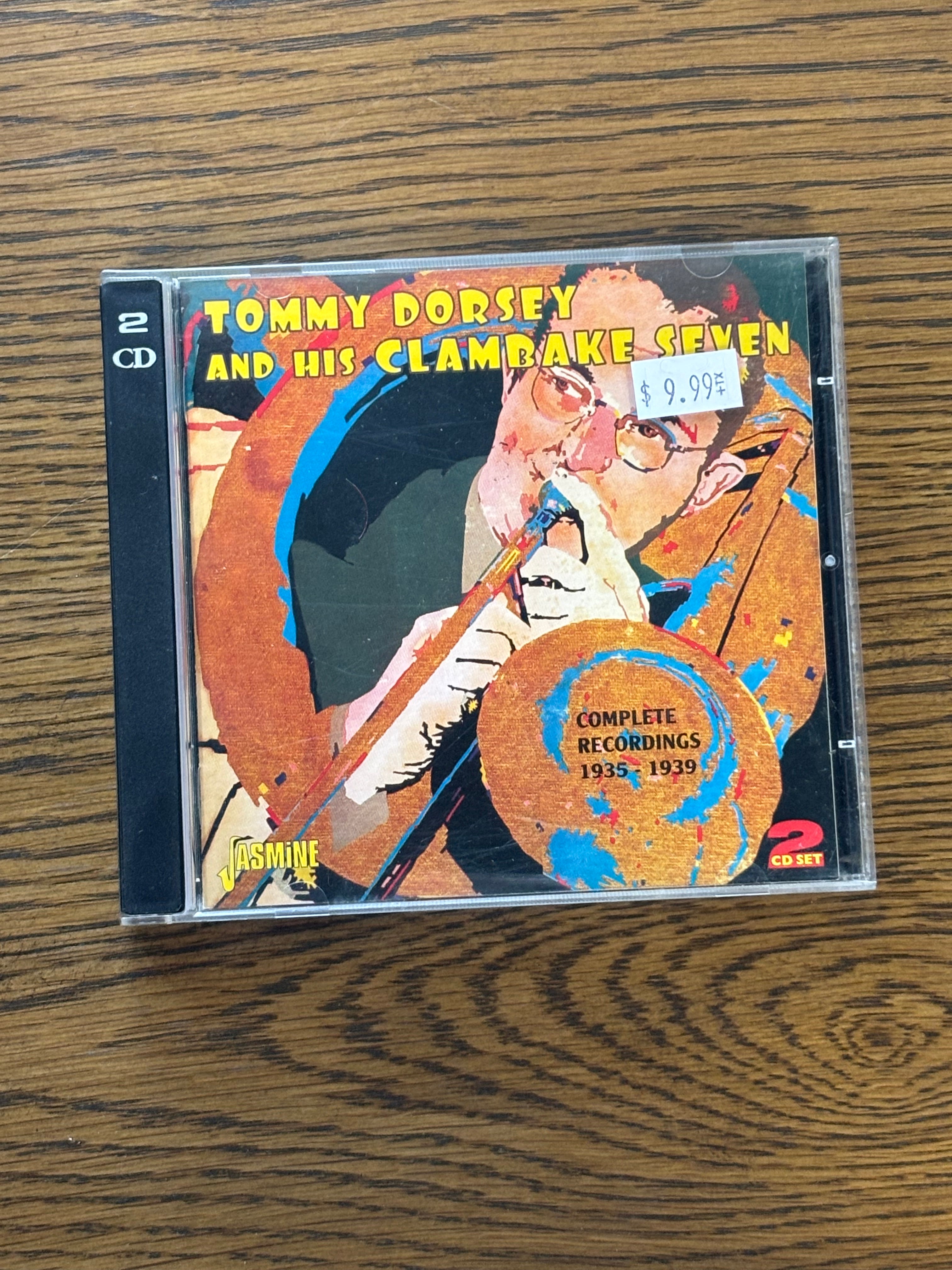 Tommy Dorsey and His Clambake Seven - Complete Recordings CD – Under ...